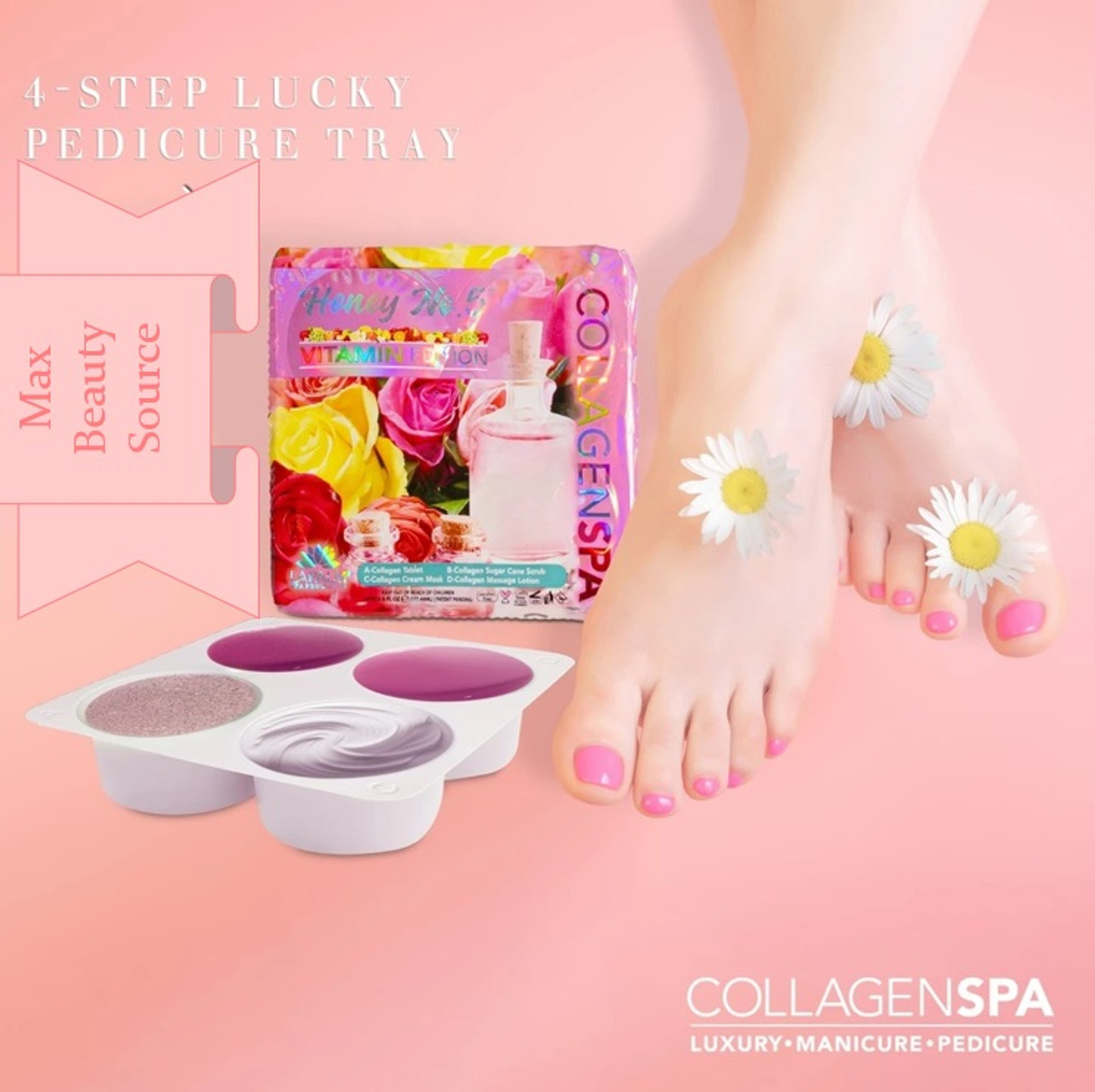 Lapalm Collagen Spa 4 Steps Pedi Tray - No. 5 - SUPPLY US LLC