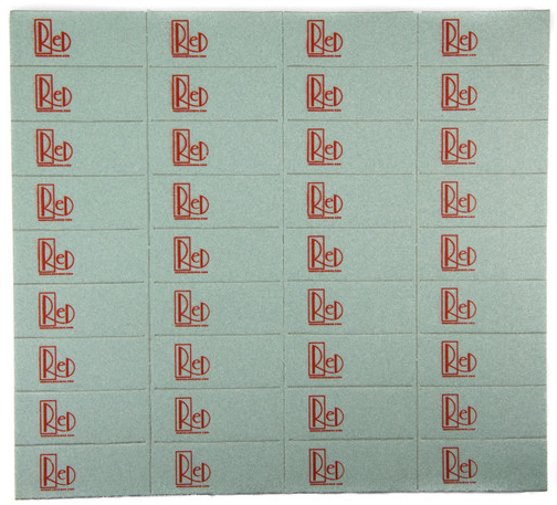 Red Nail Design Shiny Buffer Sheet 36pcs - SUPPLY US LLC