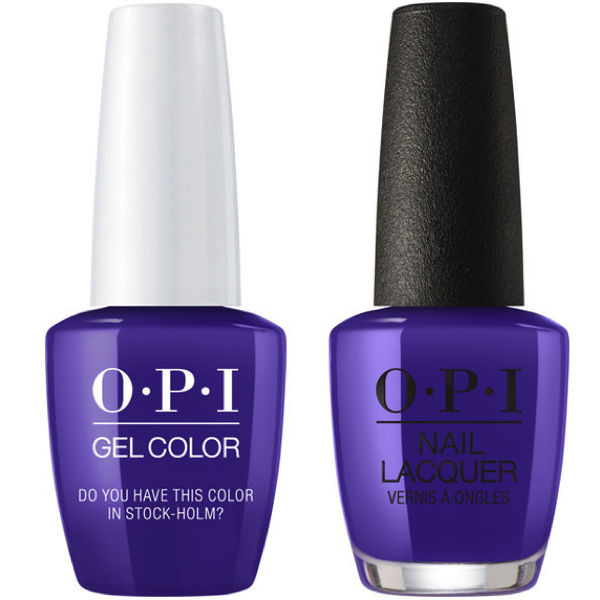 OPI Matching Set Do You Have This Color in Stock-holm? N47 - US Nail ...