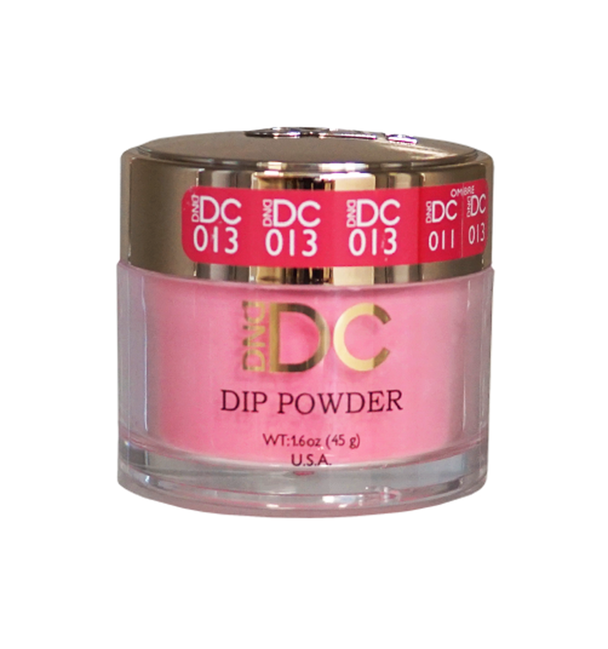 DND DC DIPPING POWDER - DC013 Brilliant Pink - US Nail Supply LLC