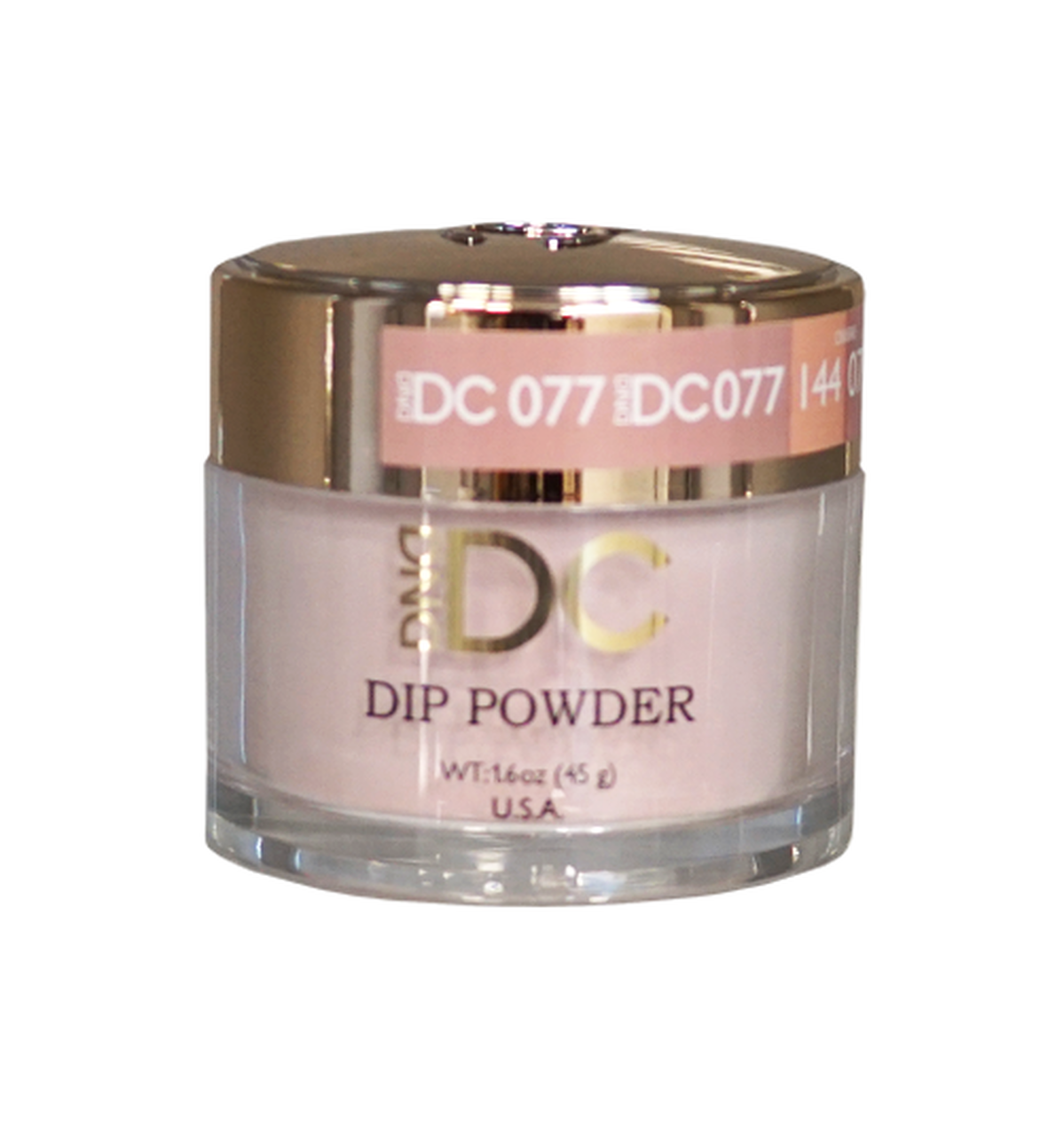 DND DC DIPPING POWDER - DC077 Strawberry Latte - US Nail Supply LLC