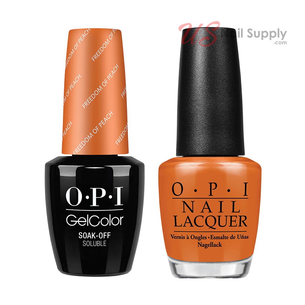 OPI Matching Set Freedom Of Peach W59 - SUPPLY US LLC