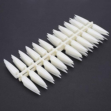 Nail Tip Color Chart 240 Pcs Long Sharp (Natural) - SUPPLY US LLC