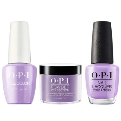 OPI COMBO 3 IN 1 MATCHING - GCB29A-NLB29-DPB29 DO YOU LILAC IT? - US ...