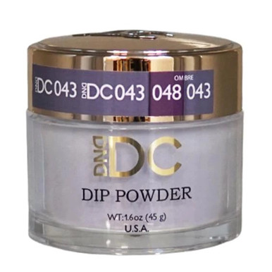DND DC DIPPING POWDER - DC043 Dark Salmon - US Nail Supply LLC