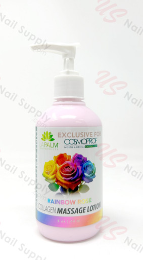 Lapalm Collagen Massage Lotion 8oz Rainbow Rose Us Nail Supply Llc