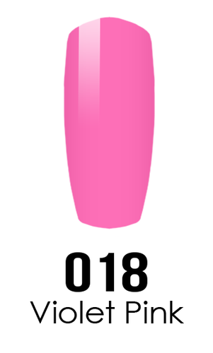 DND DC Duo Gel #018 VIOLET PINK - SUPPLY US LLC