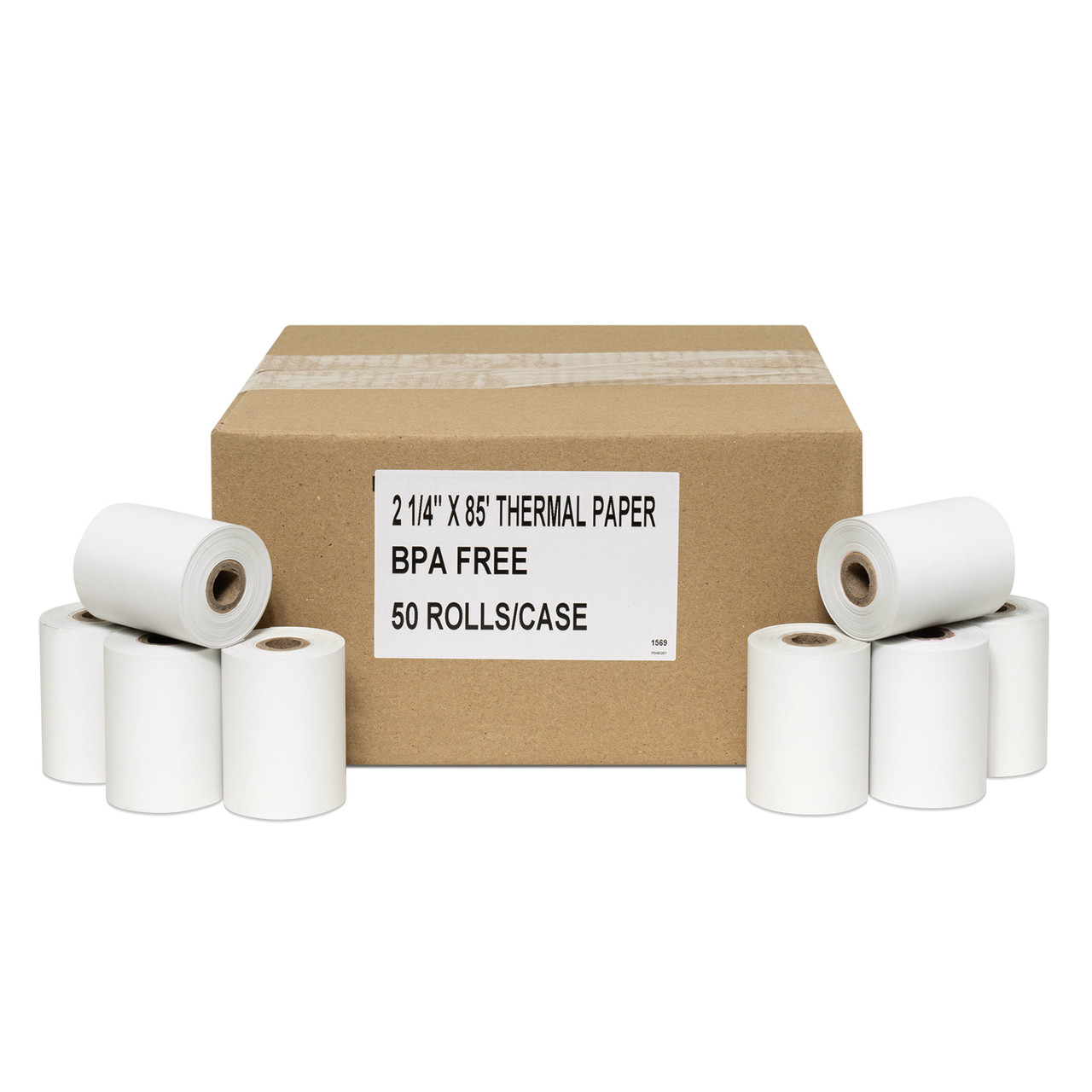 2 1 4 X 85 Thermal Paper 50 Rolls case 2 1 4 X 85 Thermal Paper 50 Rolls case