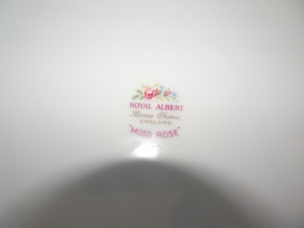 Royal Albert Moss Rose Cake Plate