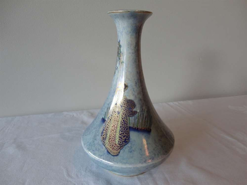 Wilton Ware Vase by AG Harley Jones with Geisha | Marple Antiques