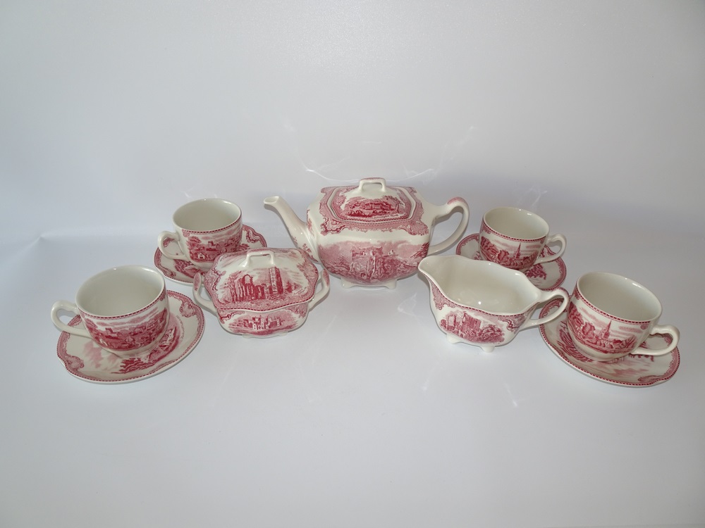 Old Britain Castle Tea Set by Johnson Bros
