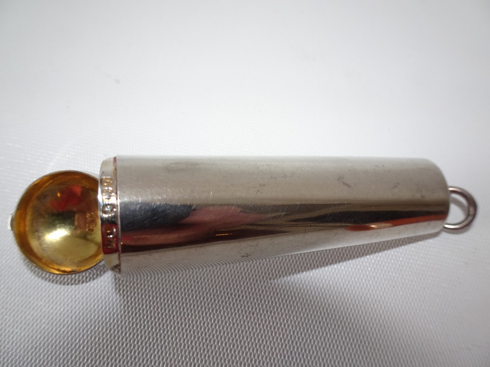 Antique Cheroot Holder 9 Ct Gold Mounted