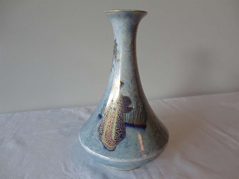 Wilton Ware Vase by AG Harley Jones with Geisha | Marple Antiques