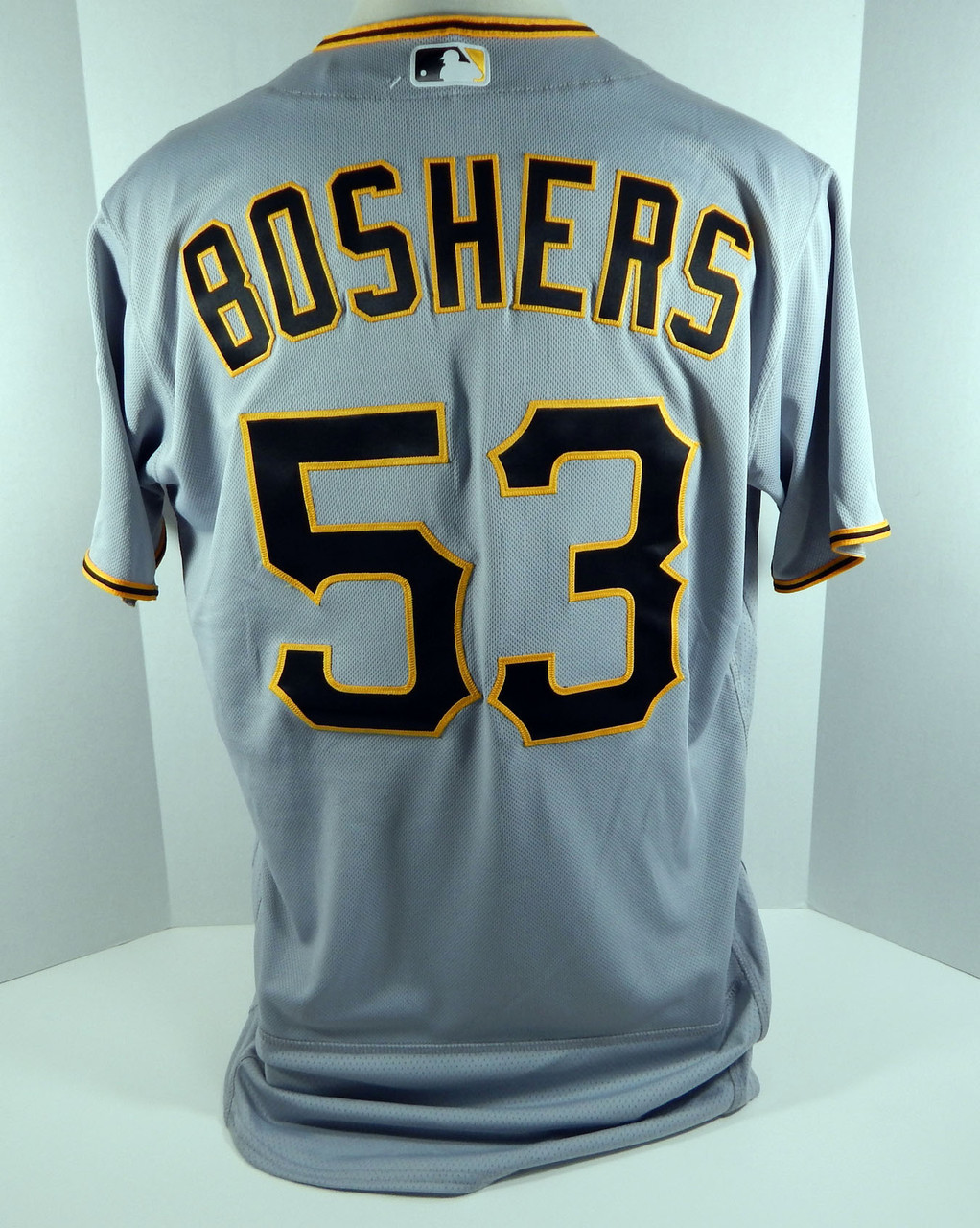 2018 Pittsburgh Pirates Buddy Boshers #53 Game Issued Grey Jersey