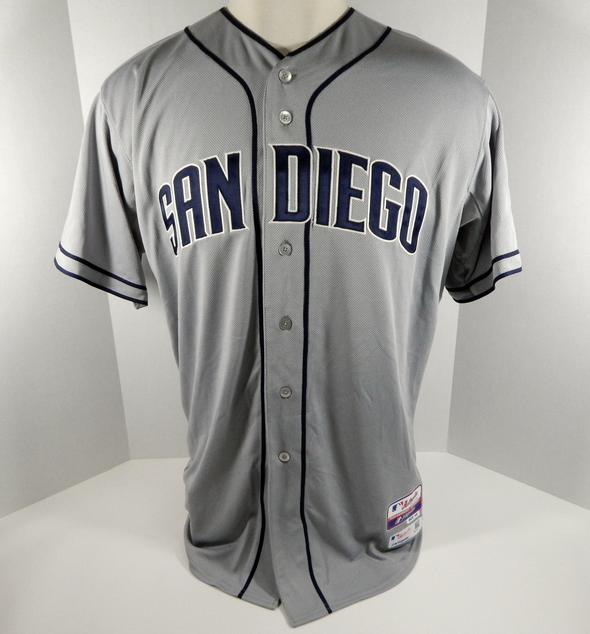 2013 San Diego Padres Justin Hatcher #80 Game Issued Grey Jersey