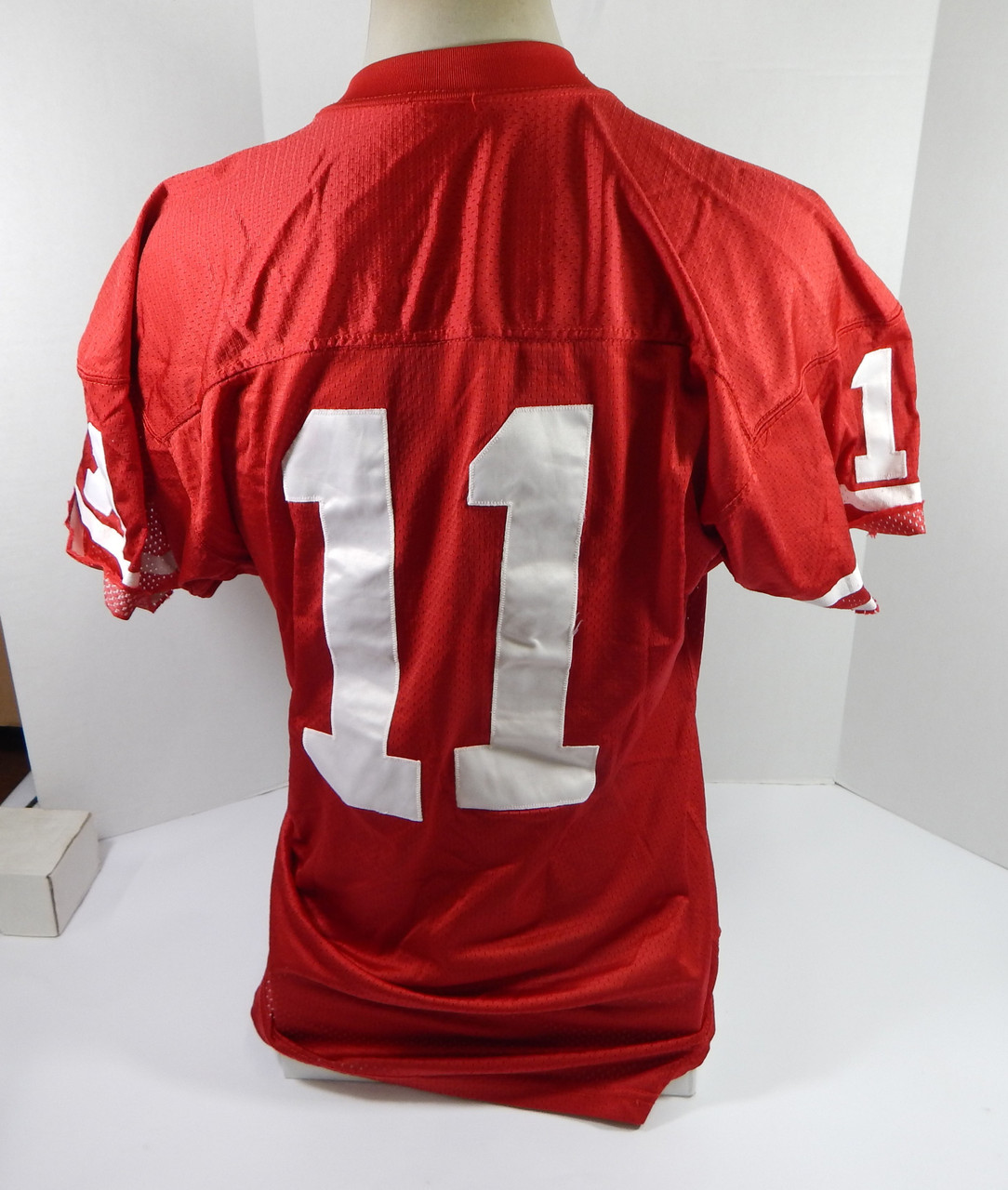 Early 1990s San Francisco 49ers #11 Game Issued Red Jersey 44 DP32929