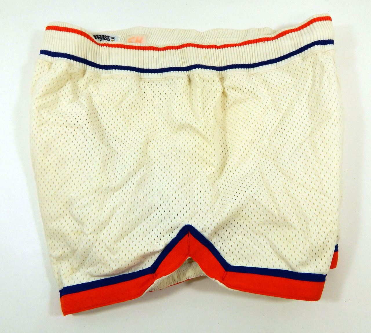 1980s Cleveland Cavaliers #54 Game Used White Shorts 36 DP29310
