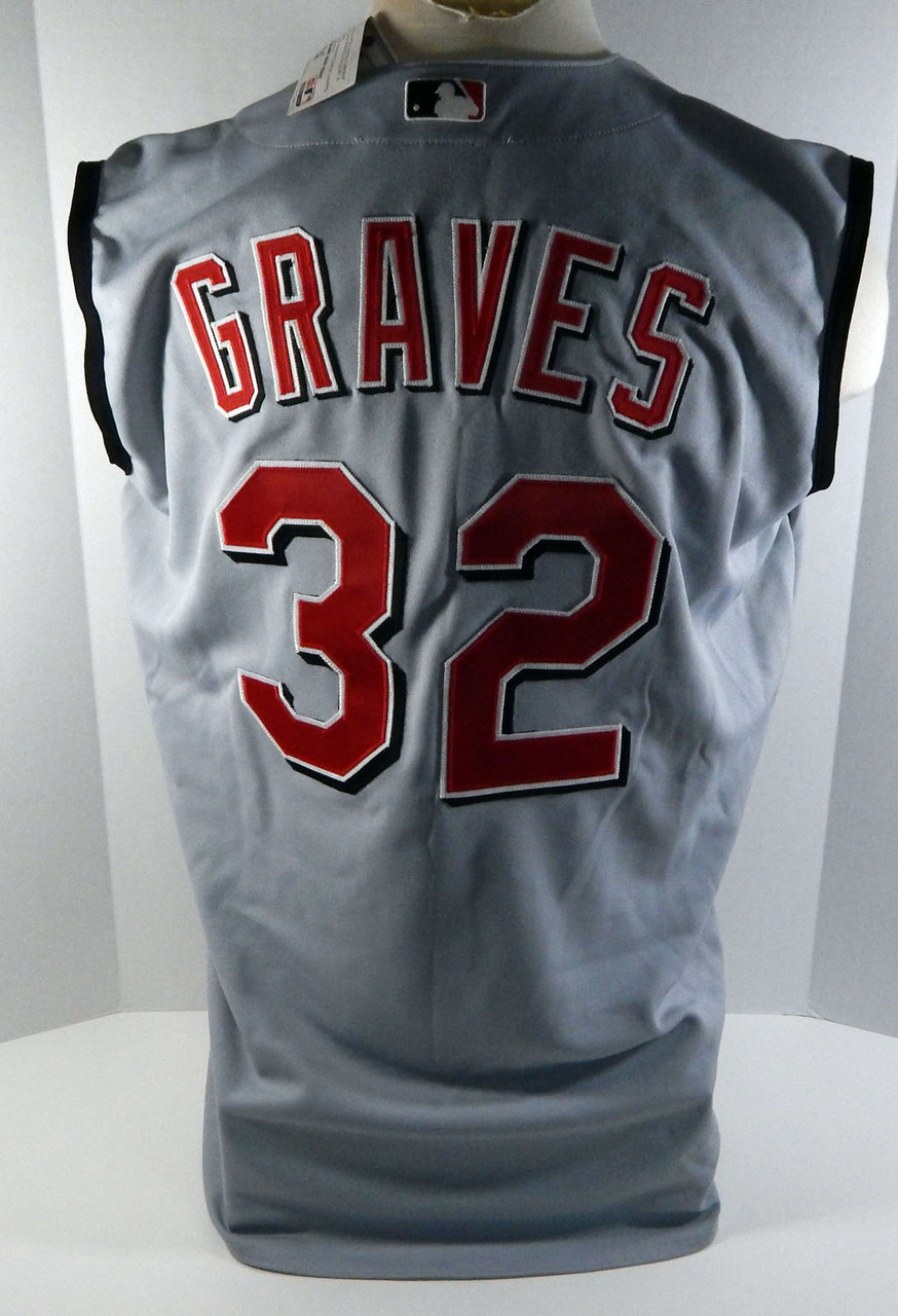 Cincinnati Reds Danny Graves #32 Authentic Grey Jersey Russell Ath NWT ...
