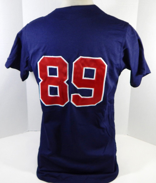 1990s Atlanta Braves #89 Game Issued Navy Jersey Batting Practice 42 ...
