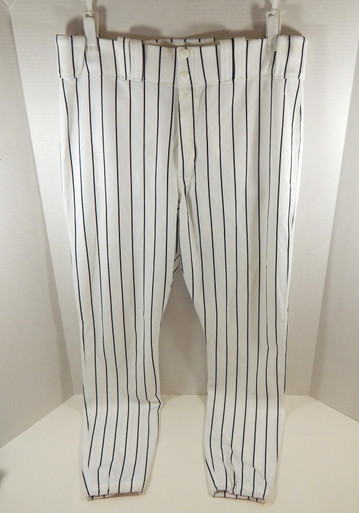 2007 Pittsburgh Pirates Bobby Cuellar #31 Game Used White Pants 35-31 ...