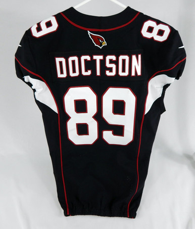 2018 Arizona Cardinals Josh Doctson #89 Game Issued Black Jersey 38 DP66216