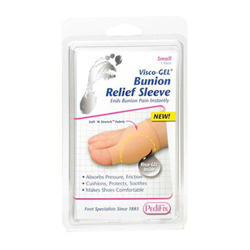 Pedifix Visco-Gel Bunion Relief Sleeve, Small - 1 Ea - myotcstore.com