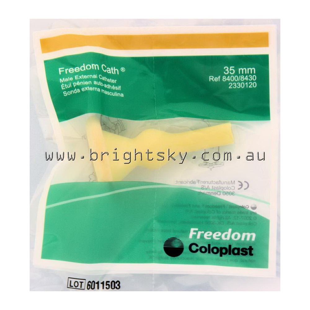 Coloplast Freedom Male External Catheter 35mm Diameter Part 8340, 1 Ea