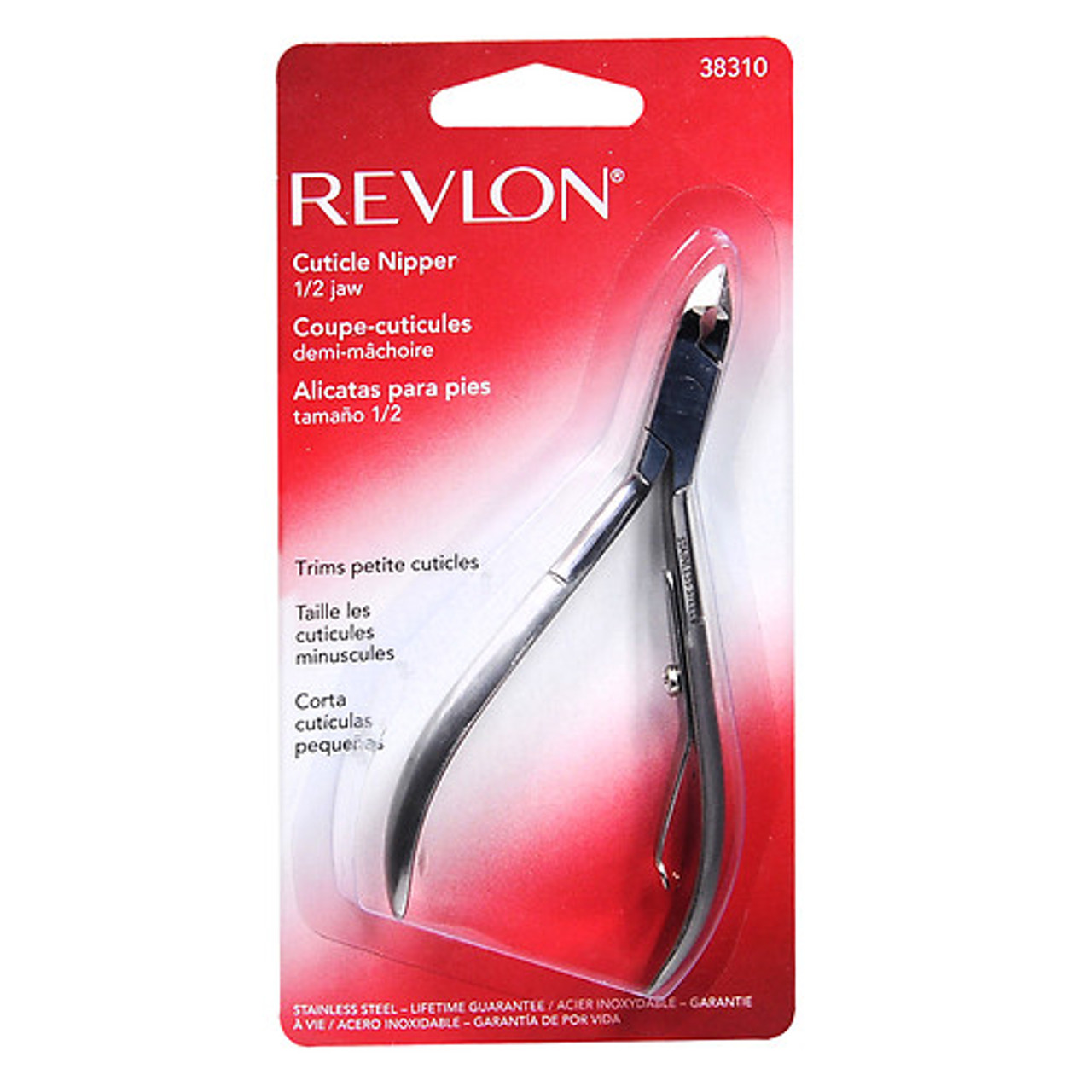 Revlon Half Jaw Cuticle Nipper 1 Ea