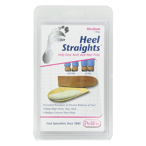 Pedifix Heel Straights, Medium, 1 Pair - myotcstore.com