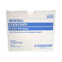 Conform Stretch Gauze Sterile Bandage - 3 Inches X 4.1 Yards - 12 Ea ...