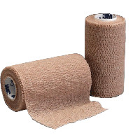 3M Coban Self Adherent Wrap Tan - 4 Inches X 5 Yards - 18 Pieces ...