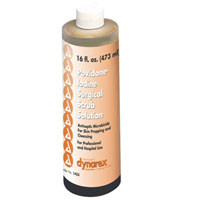 Dynarex Povidone Iodine Scrub Solution - 16 Oz - myotcstore.com