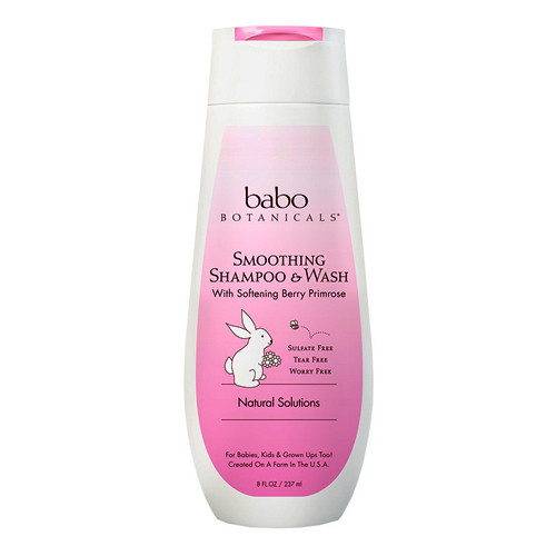 Babo Botanicals Smoothing Hair Shampoo And Wash With Softening Berry ...