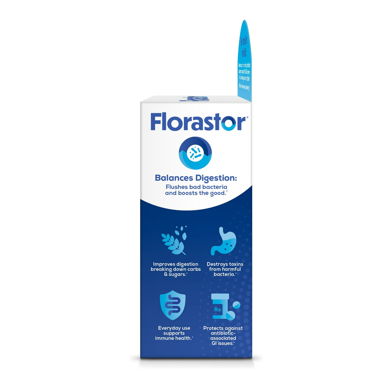 Florastor Dual Action Probiotic Supplement Capsules 20Ea