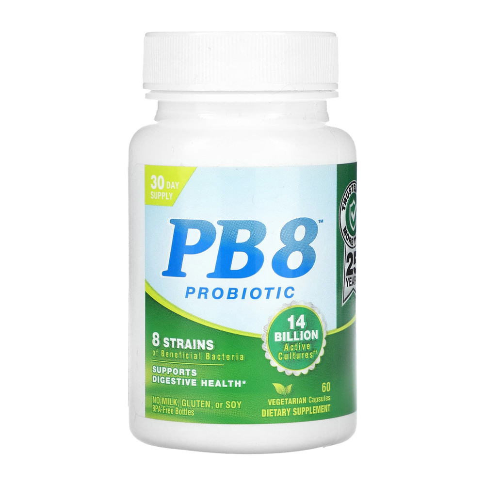 Nutrition Now Pb 8 Pro-Biotic Acidophilus 500 Mg Vegetarian Capsules ...