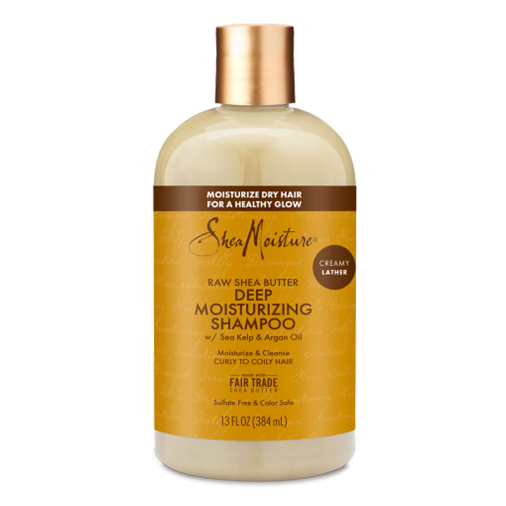 Shea Moisture Raw Shea Butter Moisture Retention Hair Shampoo, 13 Oz ...