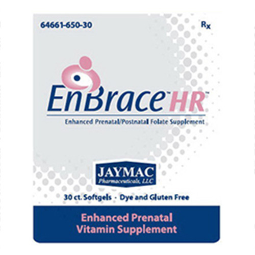 Enbrace HR Enhanced Prenatal/Postnatal Folate Vitamin Supplement Soft ...