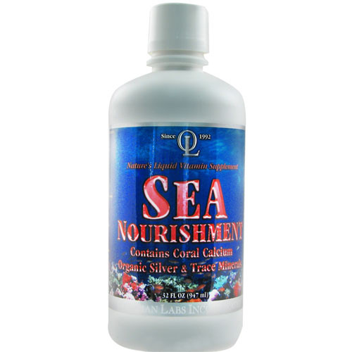 Olympian Labs Sea Nourishment Liquid Vitamin Supplement - 32 Oz ...