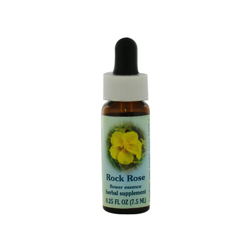 Flower Essence Rock Rose Herbal Supplement Dropper - 0.25 Oz ...