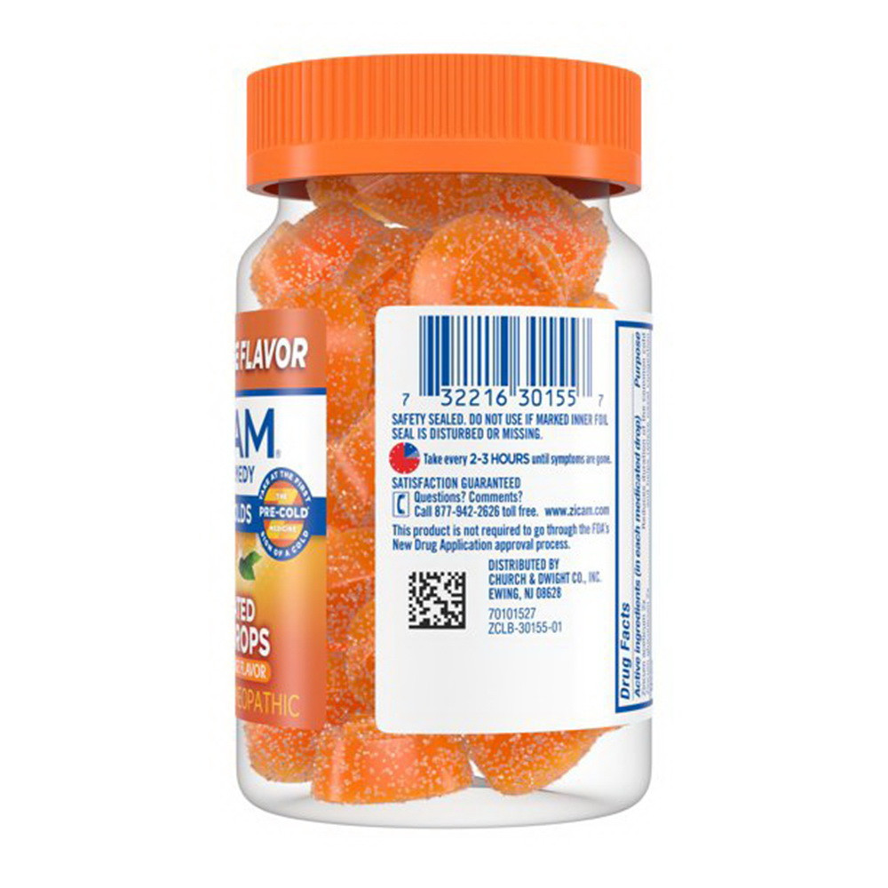 Zicam Medicated Fruit Drops, Ultimate Orange, 25 Ea - myotcstore.com