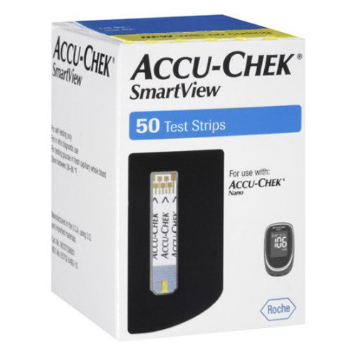 Accu-Check Smartview Test Strips - 50 Ea - myotcstore.com