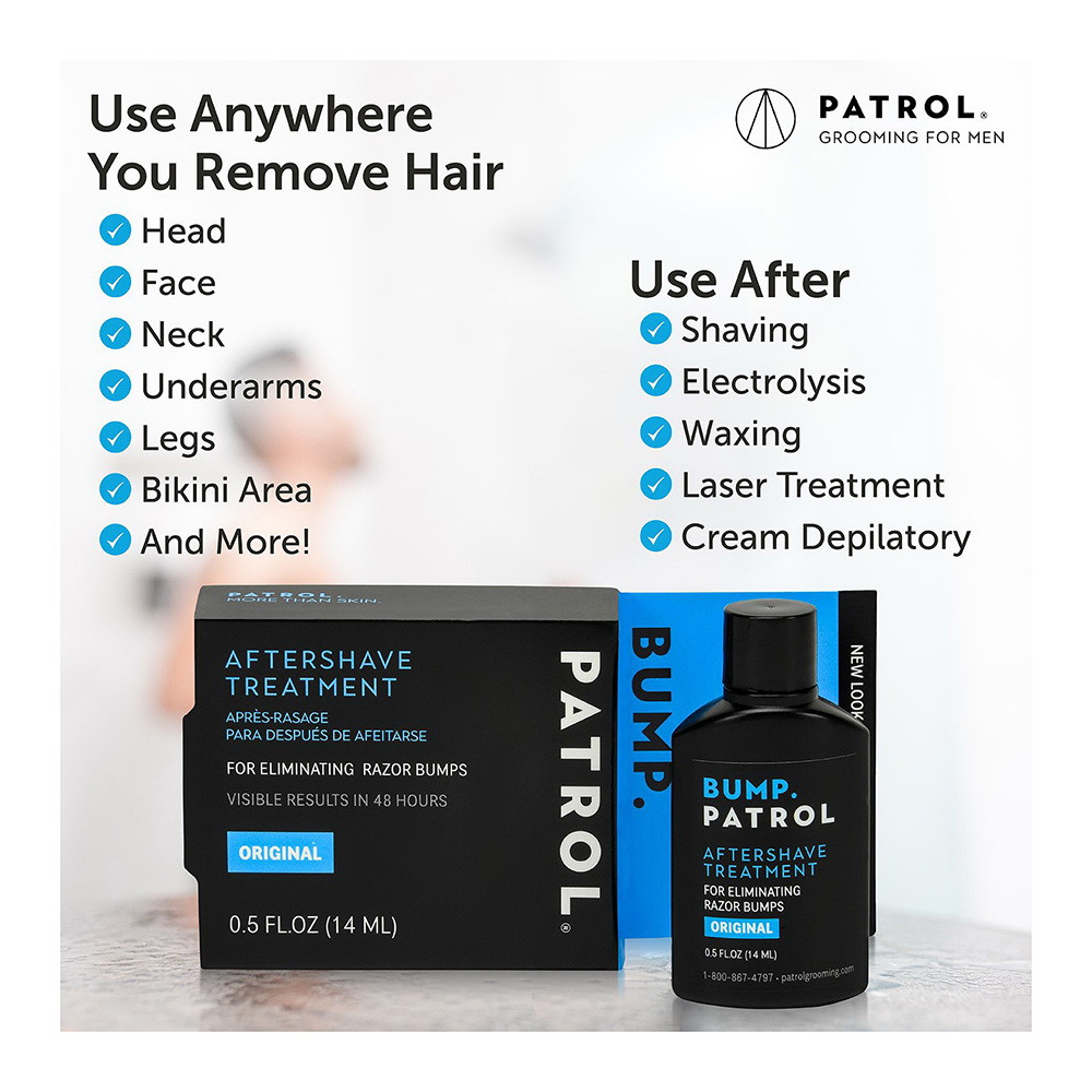 Bump Patrol Aftershave Treatment for Eliminating Razor Bumps and ...