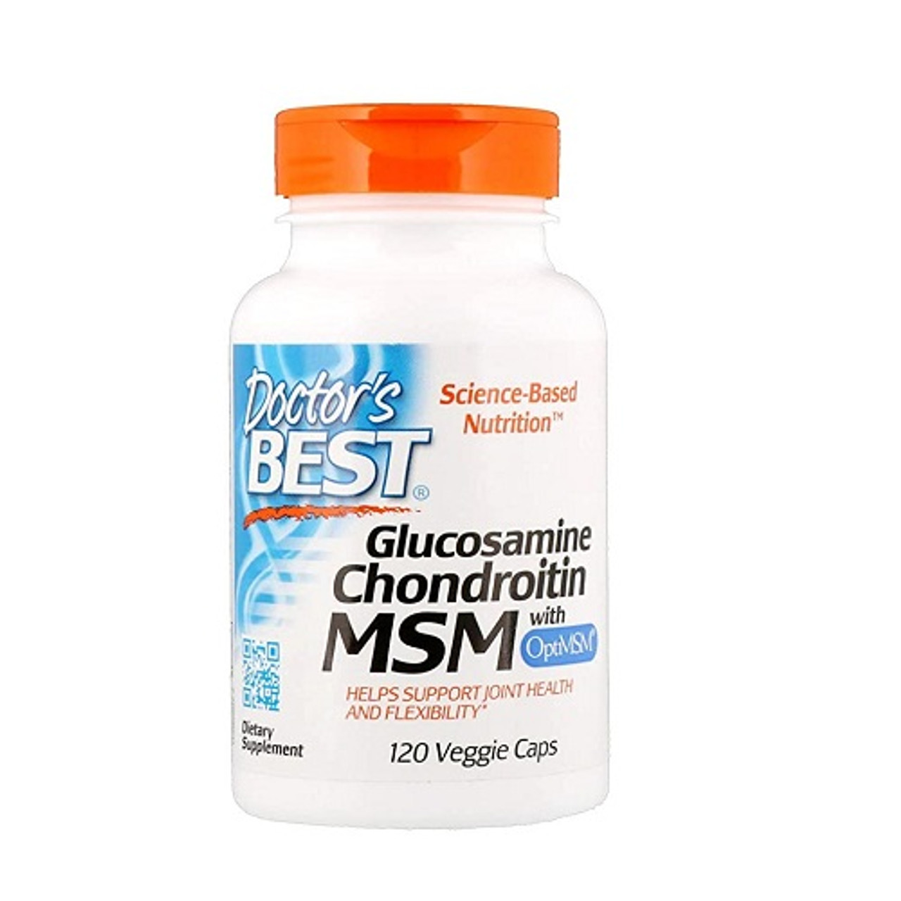 Doctors Best Glucosamine Chondroitin MSM with Optimsm Capsules, 120 Ea