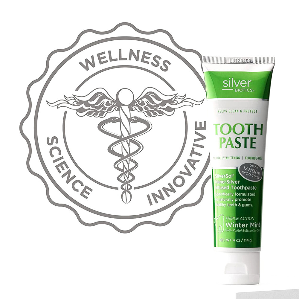 American Biotech Labs Silver Biotics Toothpaste Nano-Silver Toothpaste ...