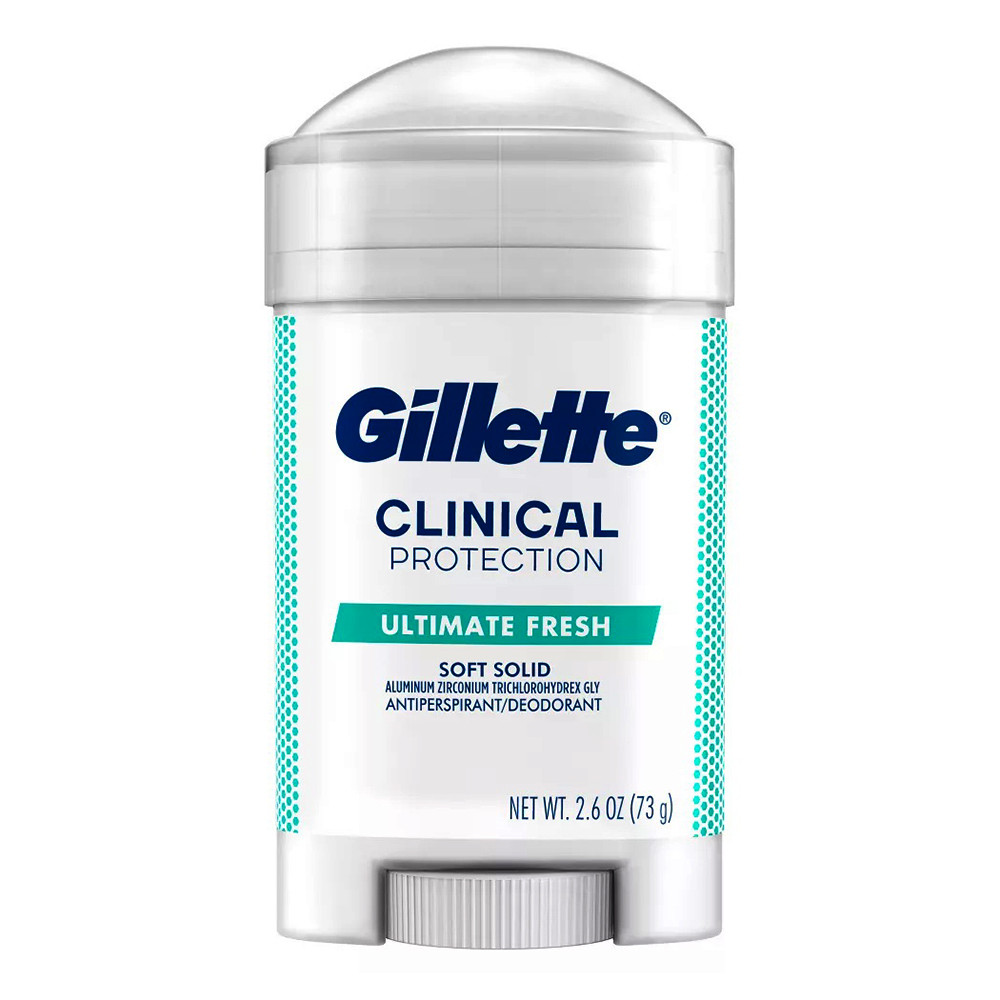 Gillette Clinical Soft Solid Ultimate Fresh Antiperspirant and ...