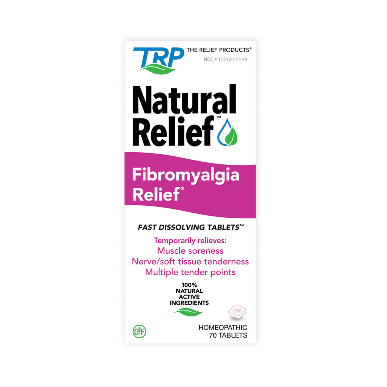 Fibromyalgia Fast-Dissolving Homeopathic Tablets, 70 Ea