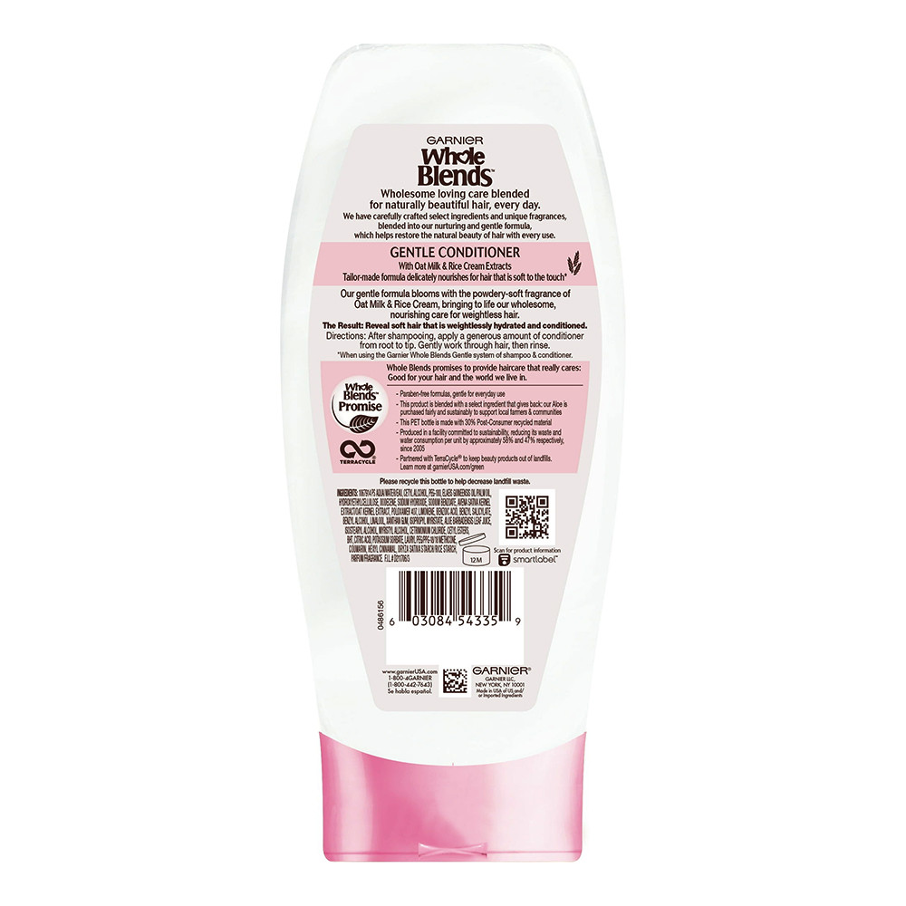 Garnier Whole Blends Gentle Oat Delicacy Soothing Conditioner Gently ...