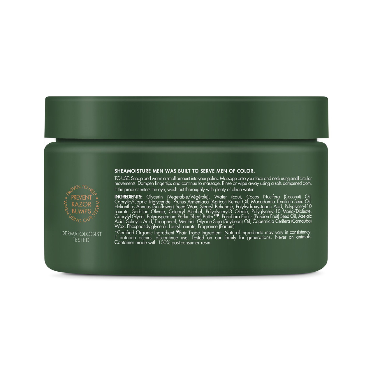 SheaMoisture Mens Shave Balm For Soft, Smooth Skin Cleansing Balm, 3.4 Oz