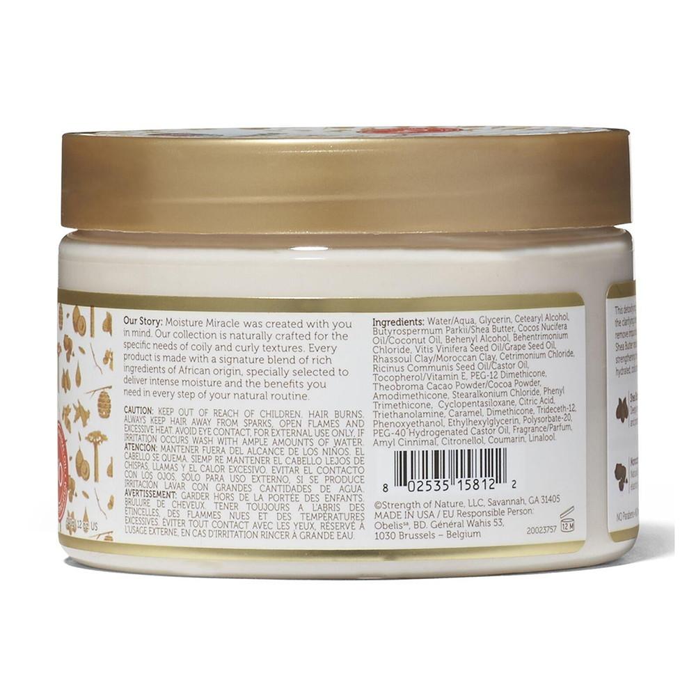 African Pride Moisture Miracle Moroccan Clay and Shea Butter Detox and ...