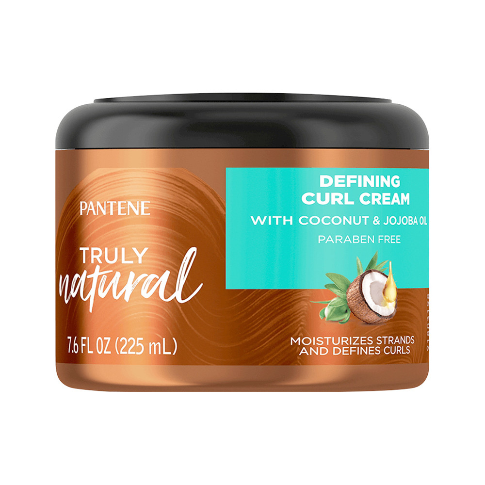 Pantene Truly natural defining curl cream, 7.6Oz Jar